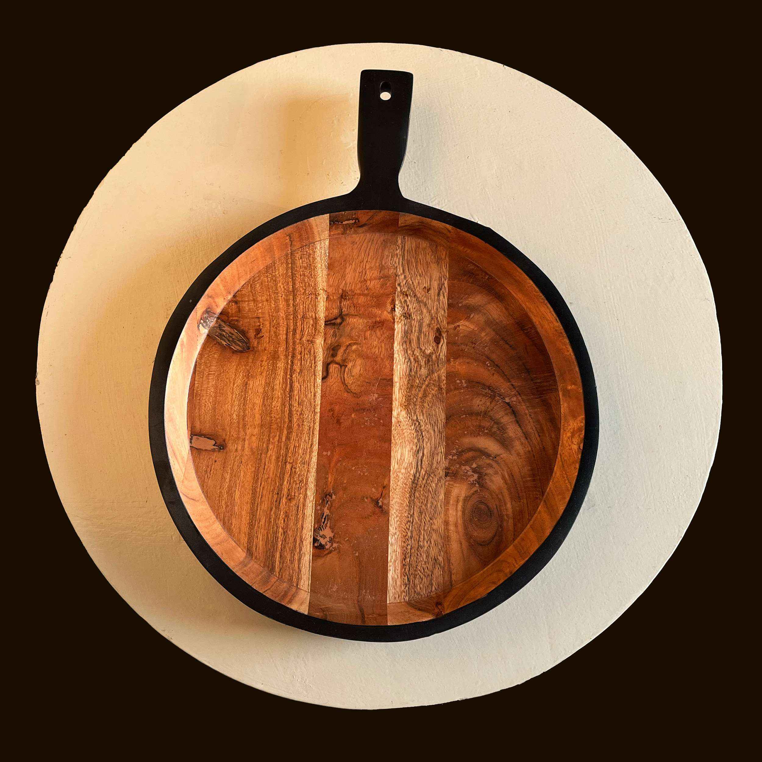 Acacia Wood Server with handle Acacia Wood Server with handle